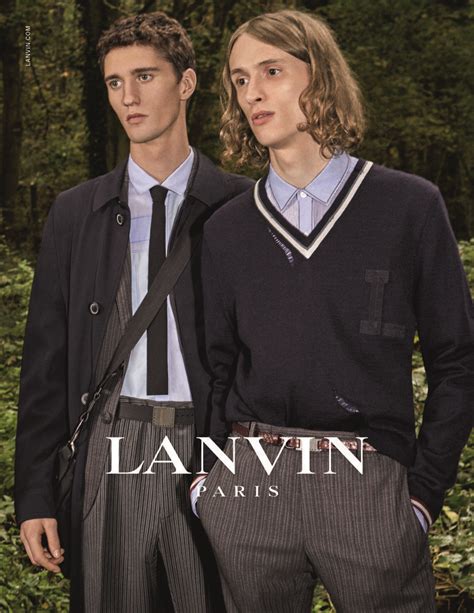 Lanvin Spring Summer 2017 Campaign Success Men
