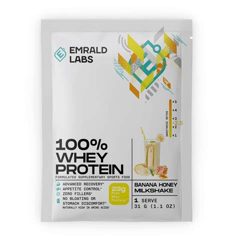 Whey Protein Sample Pack Emrald Labs Buy Whey Sample Packs Online
