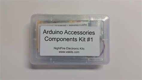Arduino Accessories Components Kit 1 Nightfire Electronics Llc Arduino Accessories Components Kit 1 Nightfire Electronics Llc
