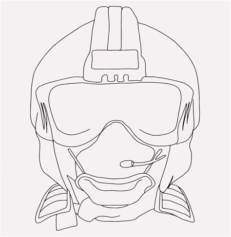 Premium Vector Aircraft Line Art Plane Pilot Outline Drawing Helmet Sketch Vector
