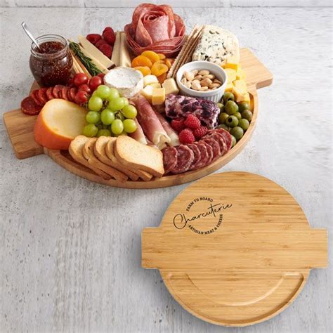 Charcuterie Board Round Evil Cake Genius