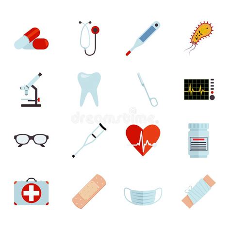 Simple Medical Icons Set Universal Medical Icon To Use For Web And Mobile Ui Stock Vector