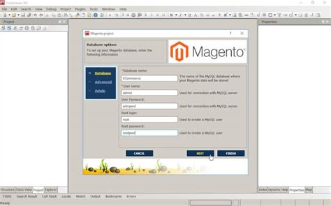 Бесплатный Php Html Css и Javascript редактор Codelobster Ide