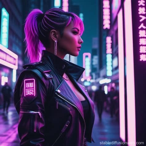 Nobody In High Tech Future City Stable Diffusion Online