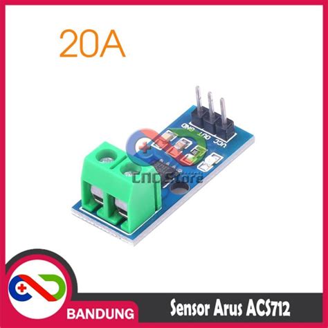 SENSOR ARUS ACS712 20A RANGE HALL CURRENT SENSOR MODULE FOR ARDUINO Lazada Indonesia