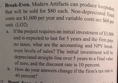 Solved Modern Artifacts Can Produce Keepsakes That Will Be