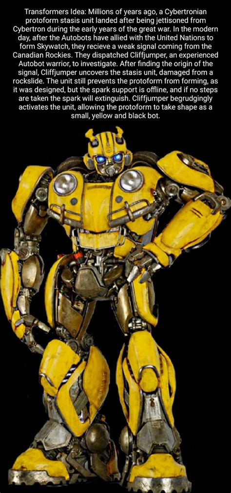 Transformers Idea Millions Of Years Ago A Cybertronian Protoform Stasis Unit Landed After