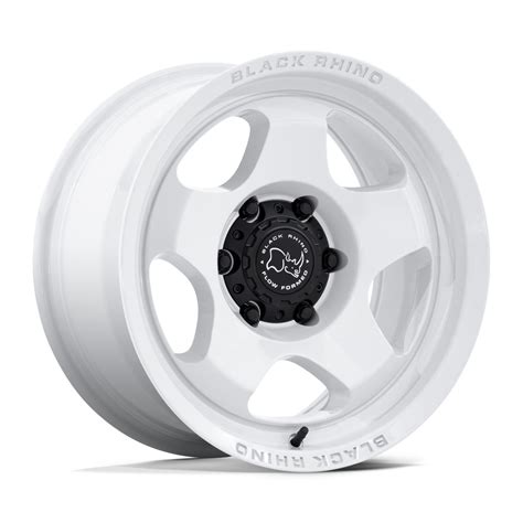 17x90 Gloss White Black Rhino Hard Alloys Wheel Br031wx17906312 A2i