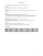 CSIT121 Lab1 Download Lab1 Codes Complete Functions In Course Hero