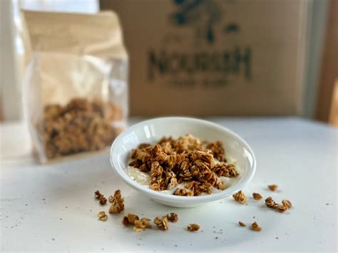 Honey Oat Sourdough Granola Nourish Food Club