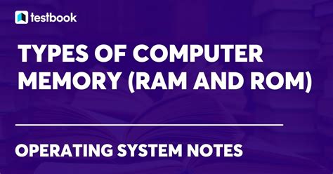Types Of Memory In Computer RAM And ROM Learn About RAM And ROM
