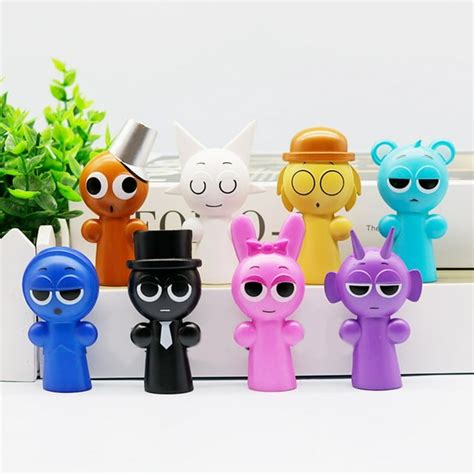 Qianvly Sprunki Game Figure Toy 8pc Sprunkifigures Adorable And