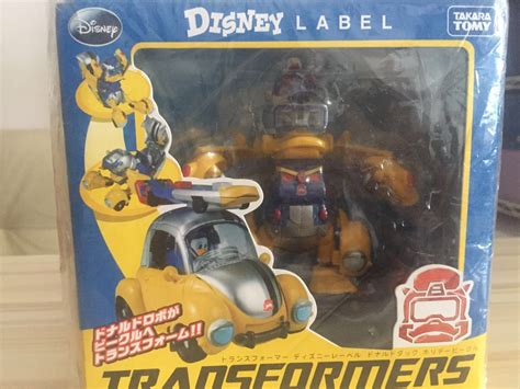 Transformers Disney Label Mickey Mouse Or Donald Duck Or Buzz Lightyear Hobbies And Toys Toys
