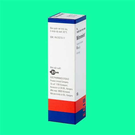 Thuốc Nitromint Dạng Xịt Là Thuốc Gì Giá Bao Nhiêu Mua ở đâu