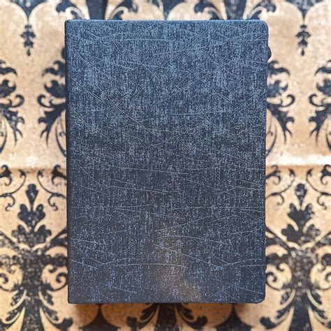 Ebony Black Artisan Notebook Flame Tree Stellalunallc