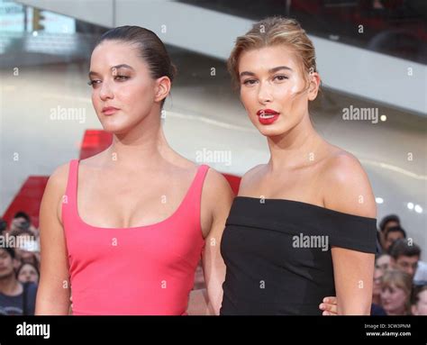 Alaia Baldwin And Hailey Baldwin Daughters Of Stephen Baldwin Attend