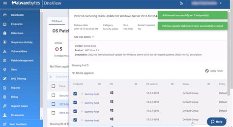 introducing patch management for oneview threatdown by malwarebytes