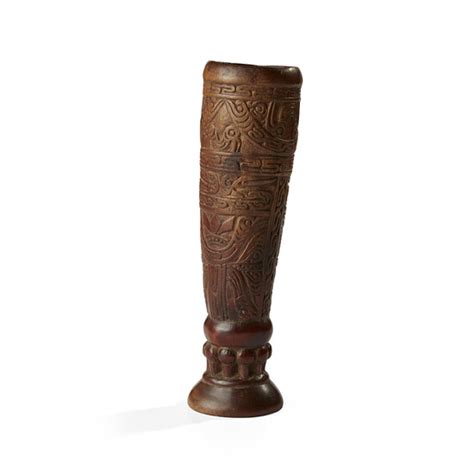 Massim Betel Nut Mortar And Pestle Trobriand Islands Papua New