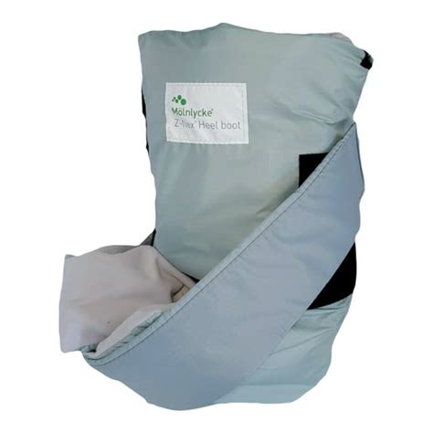 Molnlycke Z Flex Strap Closure Heel Protection Boot Open Toe Type