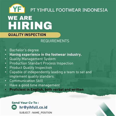 Faruq Faris Hamzah On Linkedin Hello Linkedin People Yihfull Footwear Indonesia Is Offering You