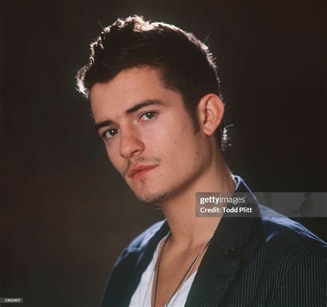 Portrait Of Actor Orlando Bloom Who Plays Legolas In The Film Lord
