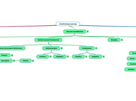 Conditioninglearning Mindomo Mind Map