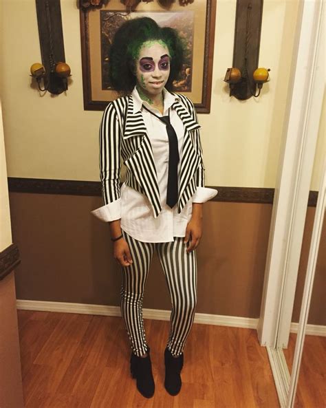 Womens Beetlejuice Costume Spirit Halloween At Evelyn Saltsman Blog