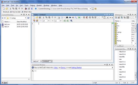 Matlab Cơ Bản Giới Thiệu Về Matlab Vi Mạch Diễn đàn Vi Mạch Hệ