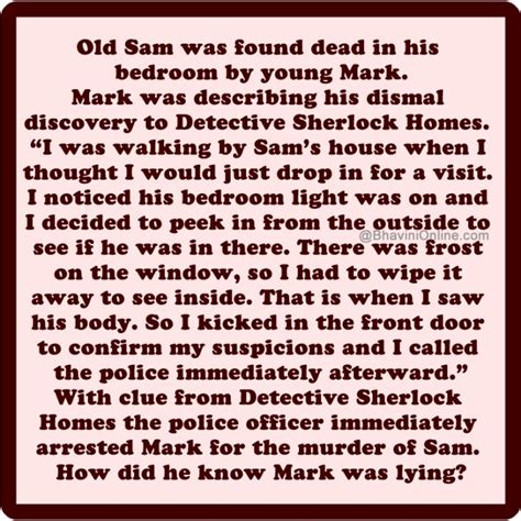 Crime Scene Investigation Riddles Ridledos