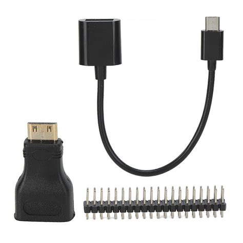 Mini Hd To Hd Adapter Micro Usb To Usb Female Power Cord 40p For