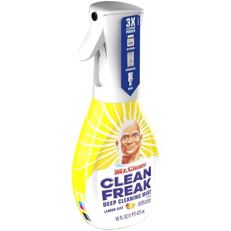 Mr Clean Deep Cleaning Mist Multi Surface Spray Lemon Zest Scent