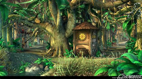 制作卡通丛林的maya教程 视觉同盟