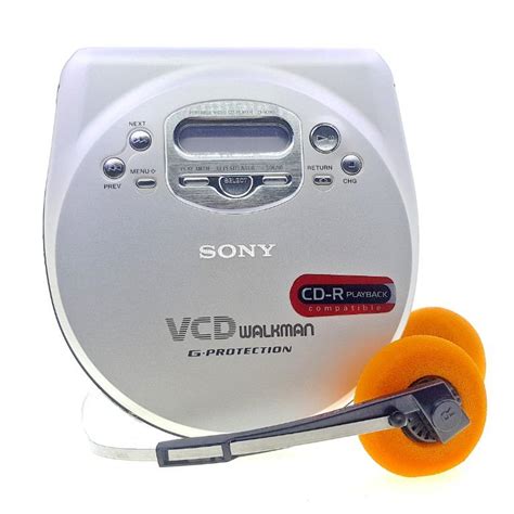 Sony Discman Walkman D Vj85 Portable Cd Player In Excellent Working