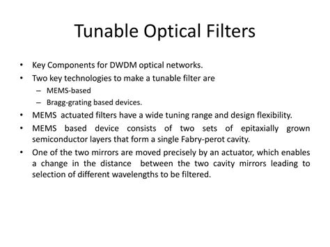 Ppt Active Optical Components Powerpoint Presentation Free Download