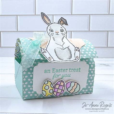 Make This Cute Easter Box For Treats Design With Jo