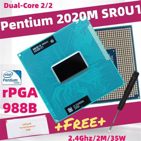Pentium-2020M-SR0U1-2030M-SR0ZZ-Dual-Core-Laptop-CPU-Socket-G2-PGA988B ...