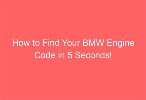 3 Quick Ways To Find Your Ford Engine Code Automotiveglory
