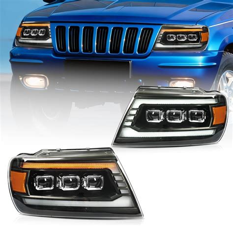Longding Headlights Assembly Compatible With Jeep Grand