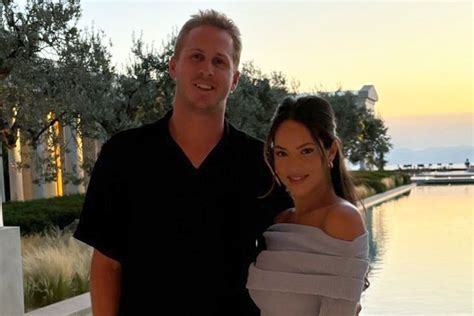 Nfl Player Jared Goff And Model Christen Harper Honeymoon In Greece