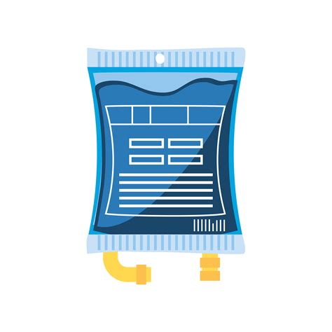 Medical Iv Bag 4799452 Vector Art At Vecteezy