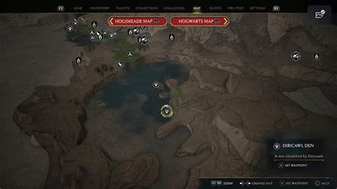 All Diricawl Locations In Hogwarts Legacy