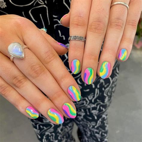 Brighton Nail Art On Instagram “💚wildcard💚 Bright Nails For Jan X Inspo Nails Bab” Bright