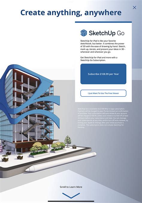 Sketchup Go For Ipad Not Functioning Sketchup For Ipad Sketchup Community
