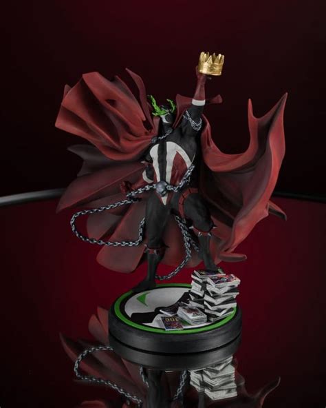 Spawn Statue 110 Spawn 301 By Todd Mcfarlane Black White And Red All