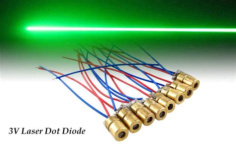 Diode Modul Mini Laser Diode 8 Stücke 3v 650nm 5mw Laser Diode Module
