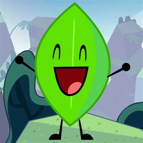 Leafy Icon Bfdia 22 Leafy Bfb Icons Green Bfdi Character Leafy