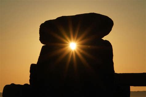 Stonehenges Ancient Solstice Sunrise Alignment Seen By 15000
