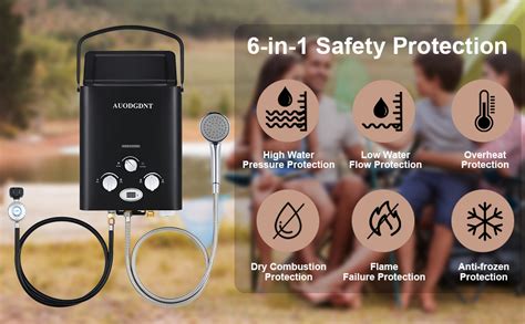 Portable Water Heater Propane Tankless6l 158gpm Outdoor Instant Gas