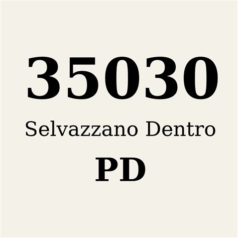 Cap Selvazzano Dentro 35030 Pd Codice Postale Località E Mappa