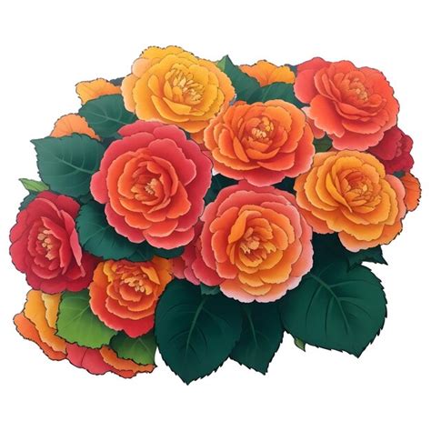 Premium Vector Decoration Gardenia Flower Ai Generated